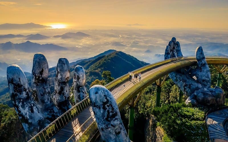 Golden Hand Bridge Vietnam: Location, History & Entry Fee - Adventure ...